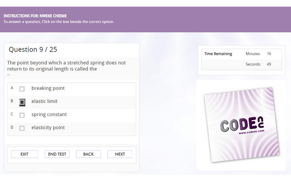 E-learning, Online Exams, Results Delivered via SMS and Whatsapp, Performance Charts, Automated ...